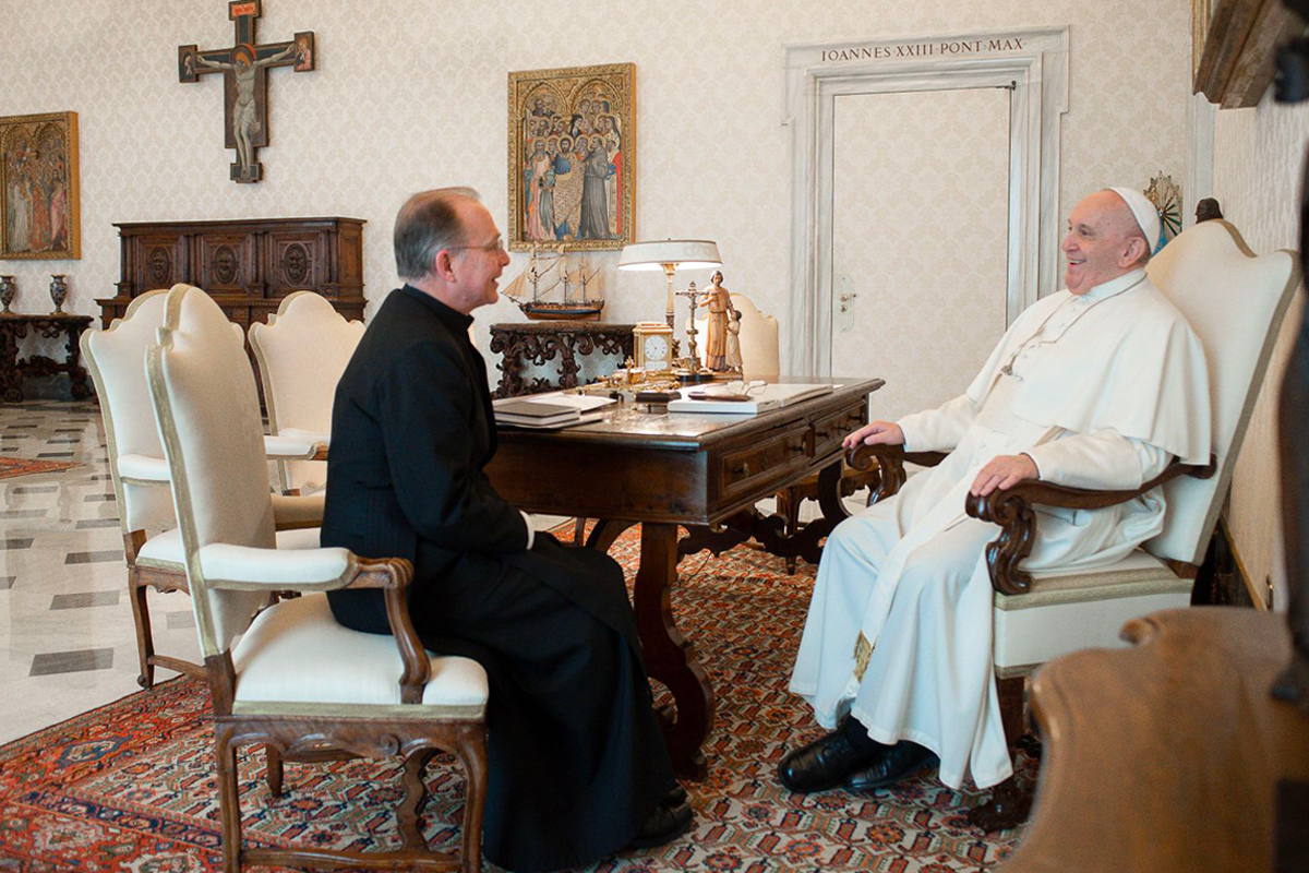 Fr. John Connor, LC, has a Private Audience with the Holy Father – LC ...