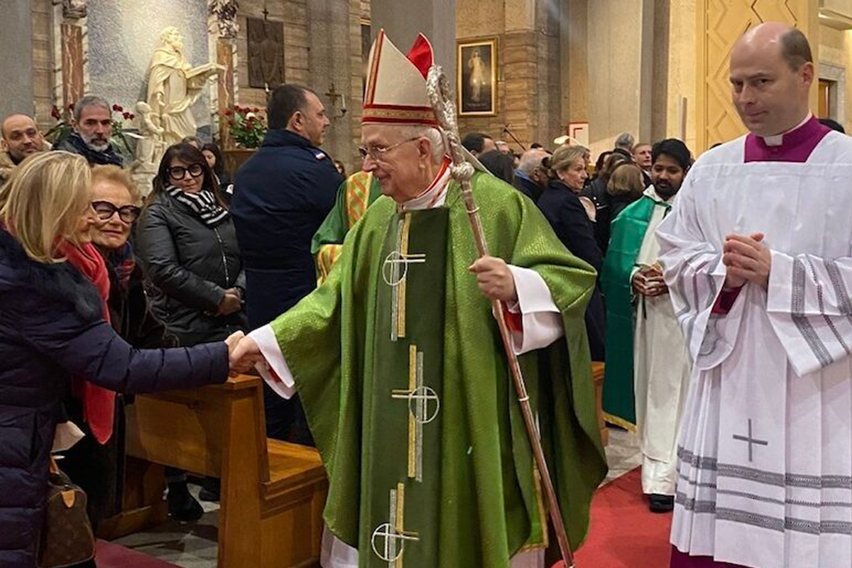 Cardinal Fernando Vérgez, LC, takes possession of the deanery of St ...